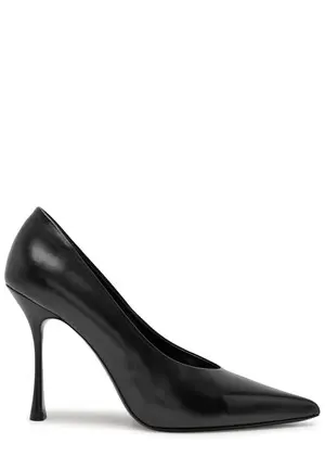 JUDE Kiss 105 Leather Pumps - Black