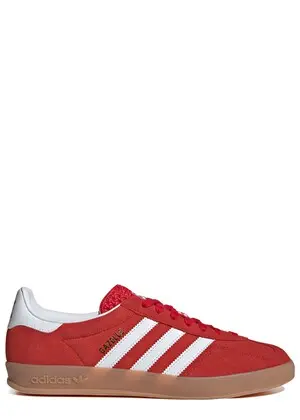 Adidas Gazelle Suede Sneakers - Red
