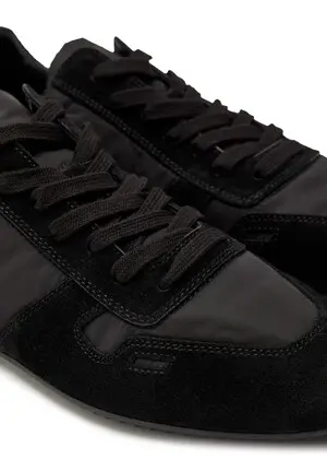 Rick Owens Panelled Sneakers - Black