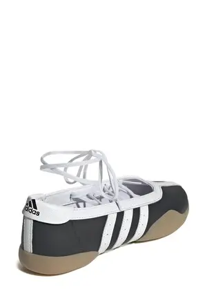 Adidas Taekwondo Mei Leather Ballet Sneakers - Black