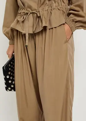 Isabel Marant Étoile Inaya Woven Trousers - Khaki