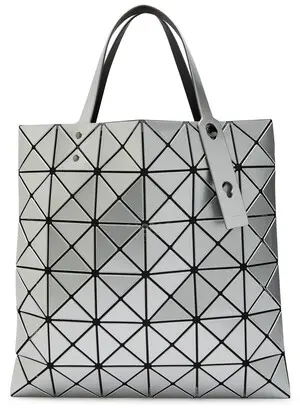 Issey Miyake Lucent Pvc Tote - Silver