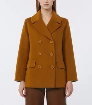 Max Mara Virgin Wool Double-breasted Coat