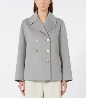 Max Mara Virgin Wool Double-breasted Coat