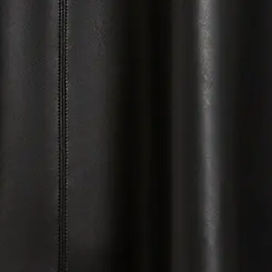 Max Mara Faux Leather Flared Midi Skirt - Black