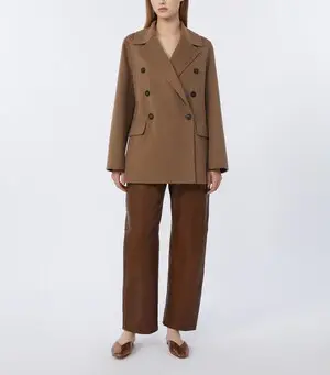 Max Mara Virgin Wool Double-breasted Coat