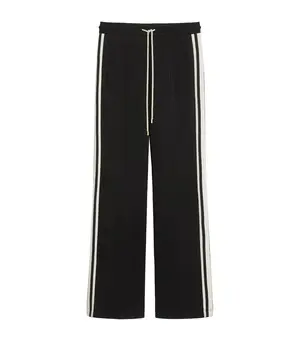 Max Mara Cotton-blend Flared Sweatpants