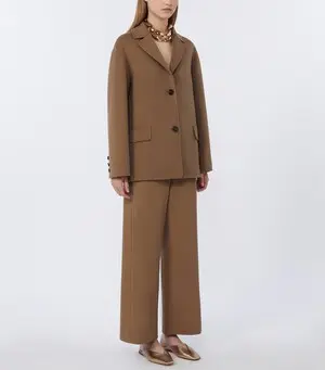 Max Mara Virgin Wool Single-breasted Coat