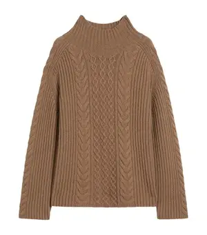 Max Mara Wool-cashmere Sweater - Brown