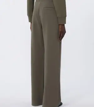 Max Mara Cotton-blend Straight Sweatpants