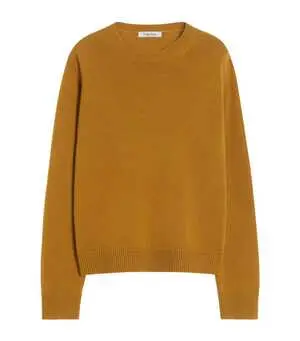 Max Mara Wool-cashmere Sweater - Yellow