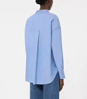 Max Mara Cotton Oxford Shirt - Blue