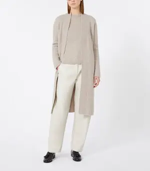 Max Mara Virgin Wool-cashmere Sweater - Beige