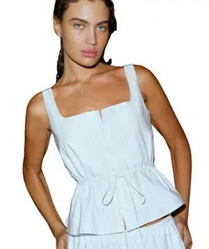 Reformation Front Tie Tops