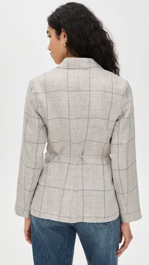 Rag & Bone Chappell Plaid Blazer