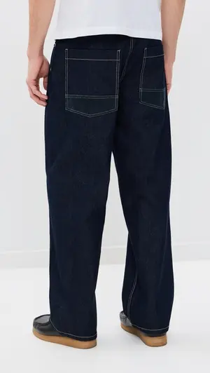 NICHOLAS DALEY Five-pocket Straight Leg Jeans