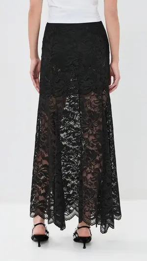 Rabanne Stretch Lace Skirt