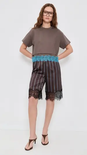 Staud Grier Top - Mink/pool