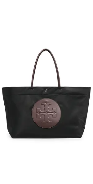 Tory Burch Ella Reversible Tote Bag - Black