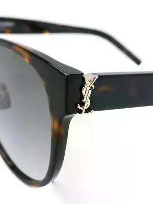 Saint Laurent Round Frame Sunglasses