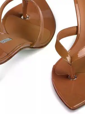 LE SILLA Giselle Thong-strap Stiletto Sandals - Brown
