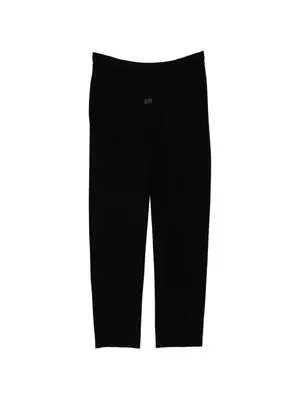 N.peal Double-face Track Pants - Black