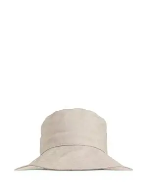 Emporio Armani Logo-plaque Sun Hat - Neutrals