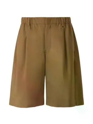 Herno Elastic Waist Bermuda Shorts - Brown