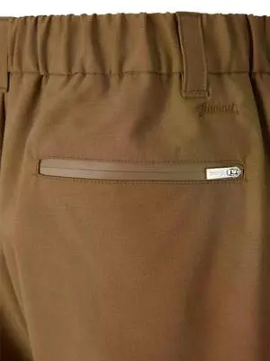 Herno Elastic Waist Bermuda Shorts - Brown