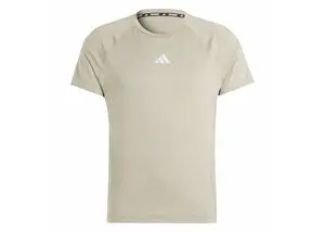 Adidas Gym Training Tee Shirt - Silver Pebble