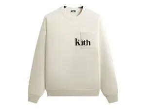 Kith Quinn Crewneck Sweatshirt - Sandrift