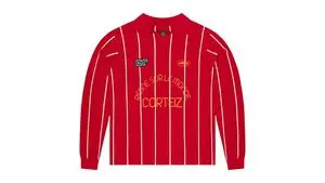 CORTEIZ Monde Knit Long Sleeve Jersey - Red