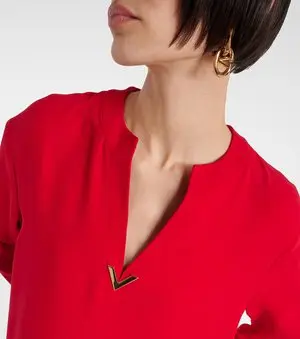 Valentino Garavani Silk Gown - Red