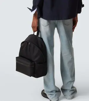 Saint Laurent City Backpack - Black