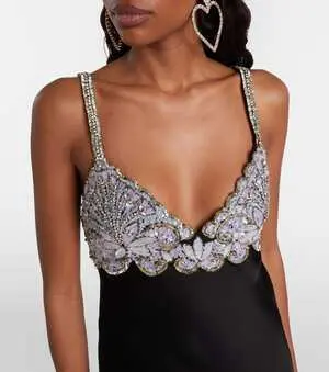 Valentino Garavani Embellished Midi Dress