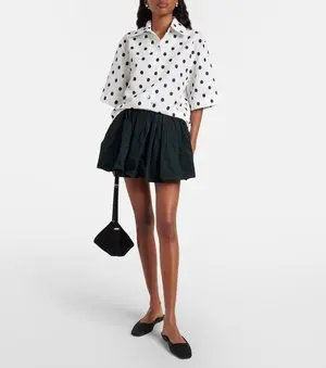 PATOU Polka-dot Blouse - White