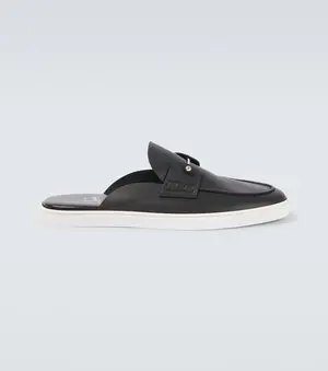 CHRISTIAN LOUBOUTIN Chanme Leather Mules