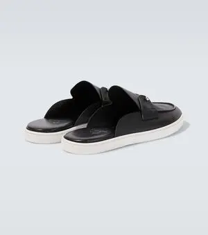 CHRISTIAN LOUBOUTIN Chanme Leather Mules