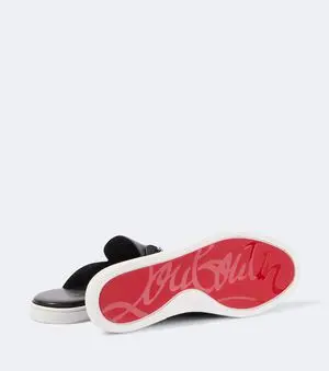 CHRISTIAN LOUBOUTIN Chanme Leather Mules