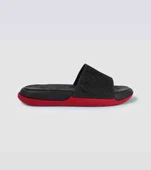 CHRISTIAN LOUBOUTIN Easy Breezy Slides - Black