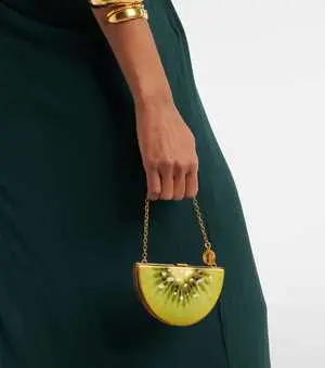 Saint Laurent Kiwi Mini Clutch