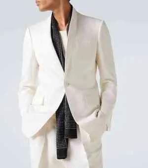 TOM FORD Wool And Silk Suit Jacket