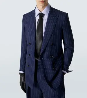 TOM FORD Cotton Poplin Shirt - Blue