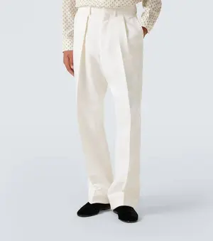 TOM FORD Wool And Silk Suit Pants