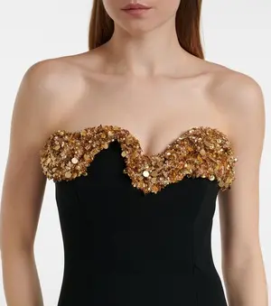 Rachel Gilbert Lucca Embellished Gown