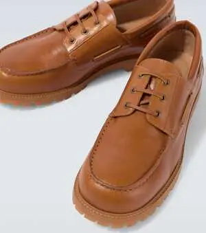 Studio Nicholson Gusto Leather Boat Shoes