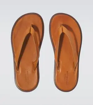 Studio Nicholson Curren Leather Thong Sandals
