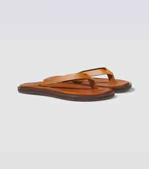Studio Nicholson Curren Leather Thong Sandals