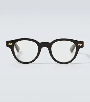 Bottega Veneta Round Frame Glasses - Black