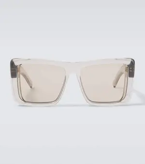 Saint Laurent Sl 900 Howl Oversized Sunglasses - Transparent